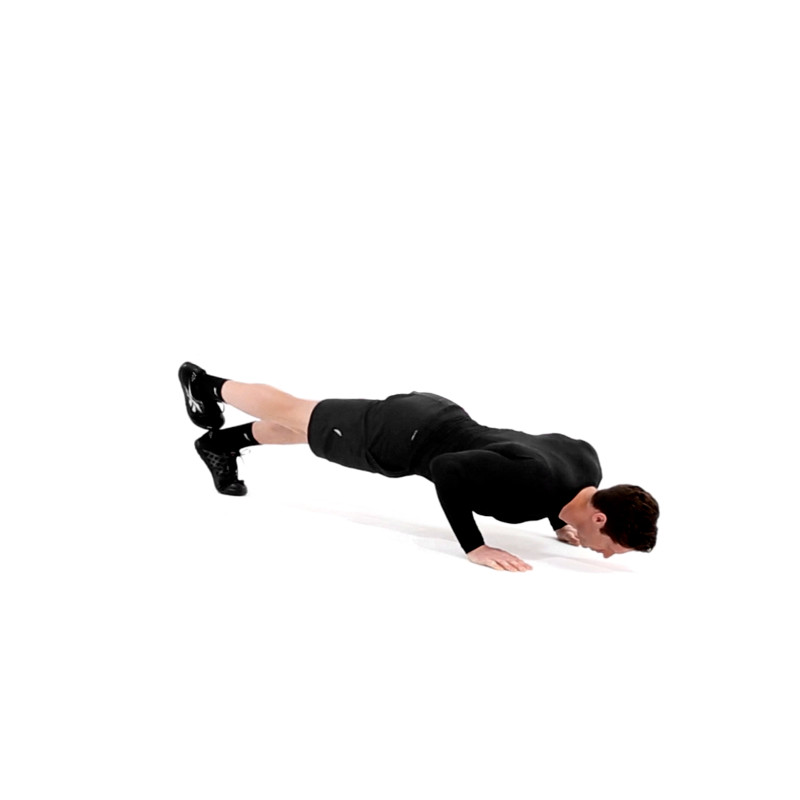 Stacked-Feet Pushup Exercise Video Guide | Muscle & Fitness