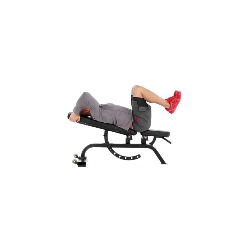 Incline Reverse Crunch Exercise Video Guide | Muscle & Fitness