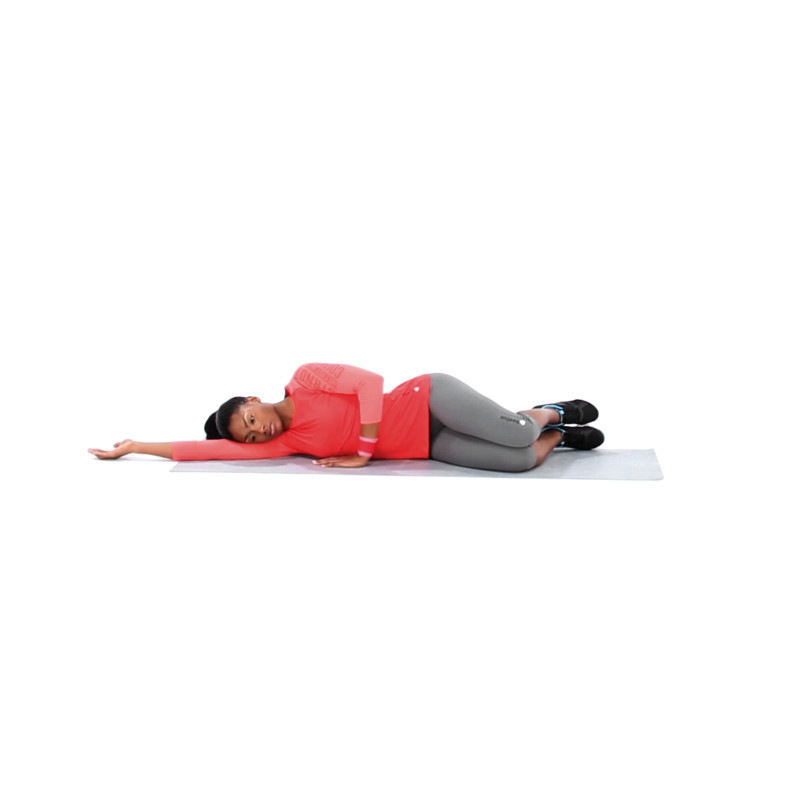 Lying Abduction Stretch Exercise Video Guide | Muscle & Fitness