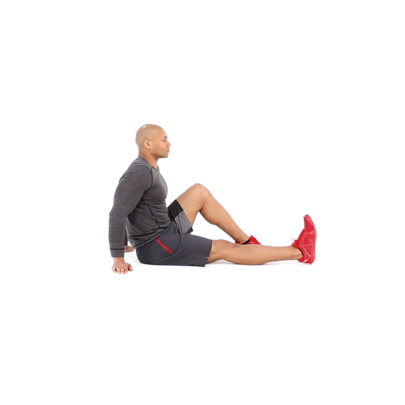 Hamstring Stretch Exercise Video Guide | Muscle & Fitness