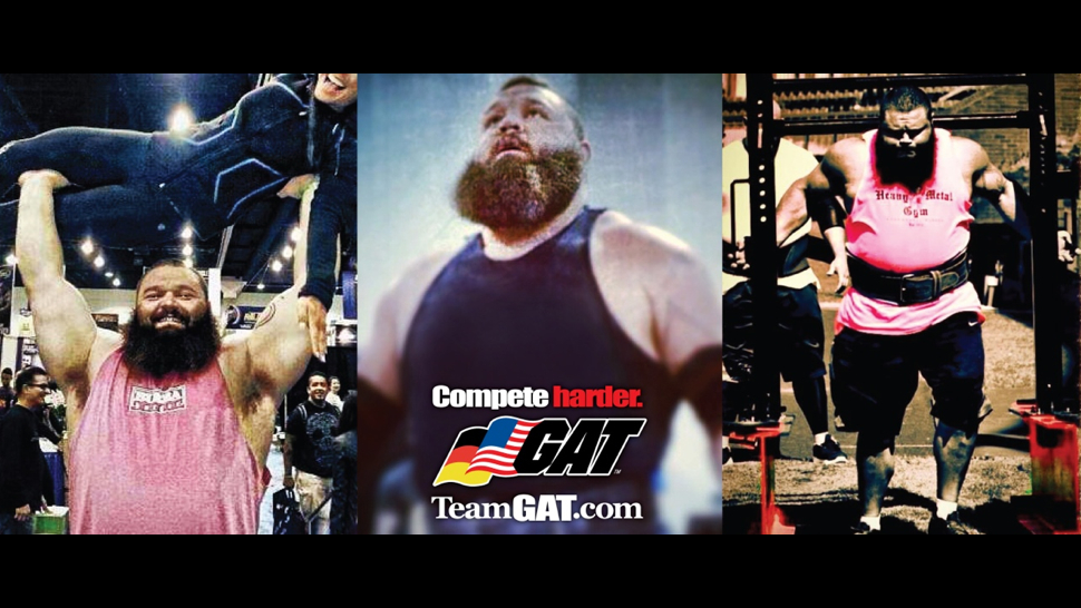 GAT Signs Premier Strongman Robert Oberst | Muscle & Fitness