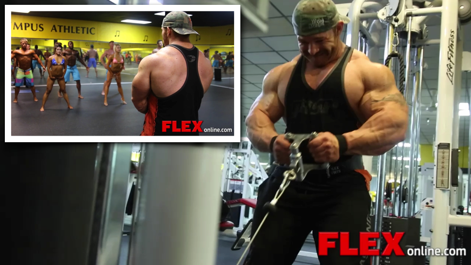 Flex Lewis Back Training Part 2, and Team Meet & Greet | Muscle & Fitness