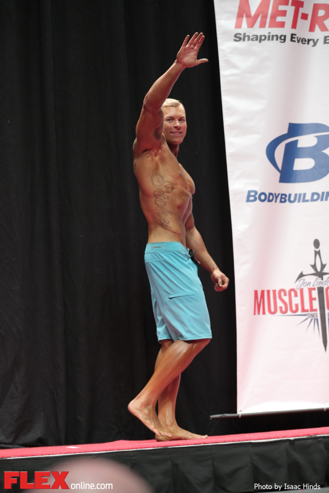 Evan Stokes - Men's Physique E - 2014 USA Championships | Muscle & Fitness