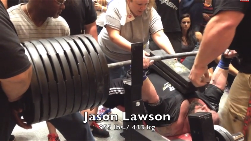 2014 NPC Flex Lewis Classic Bench Press Exhibition | Muscle & Fitness
