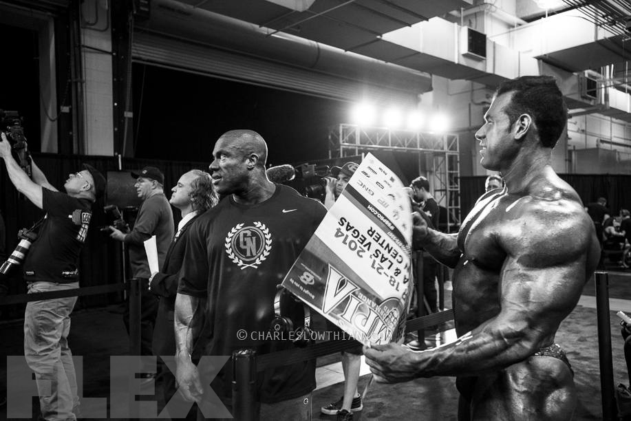 Through the Lens of Charles Lowthian: 2014 Olympia Backstage, Part 1 ...