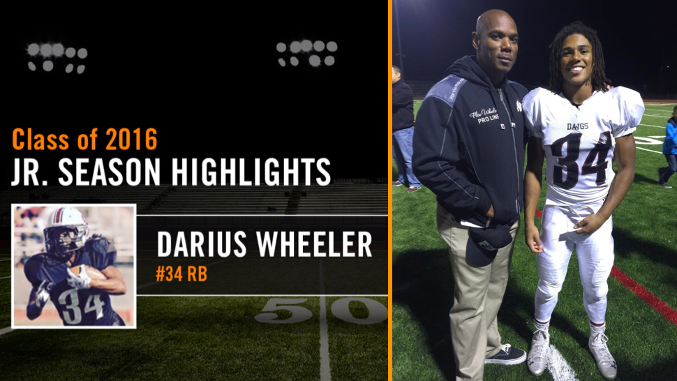 Rising Football Star, Darius Wheeler! | Muscle & Fitness