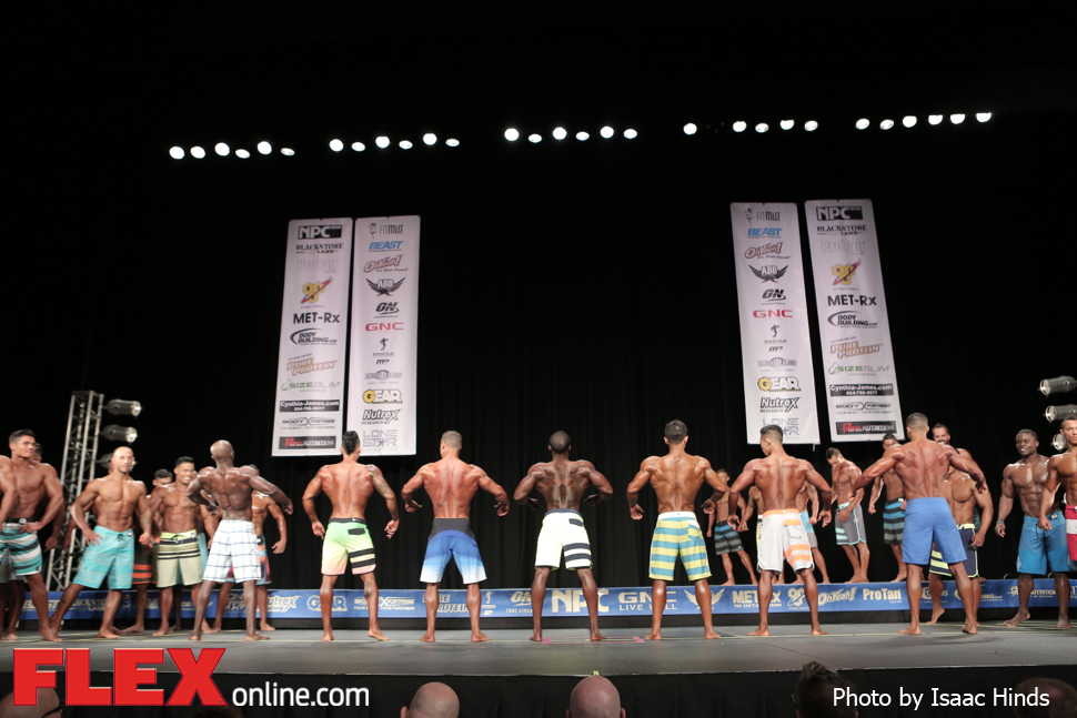Comparisons - Men's Physique B - 2014 NPC Nationals | Muscle & Fitness