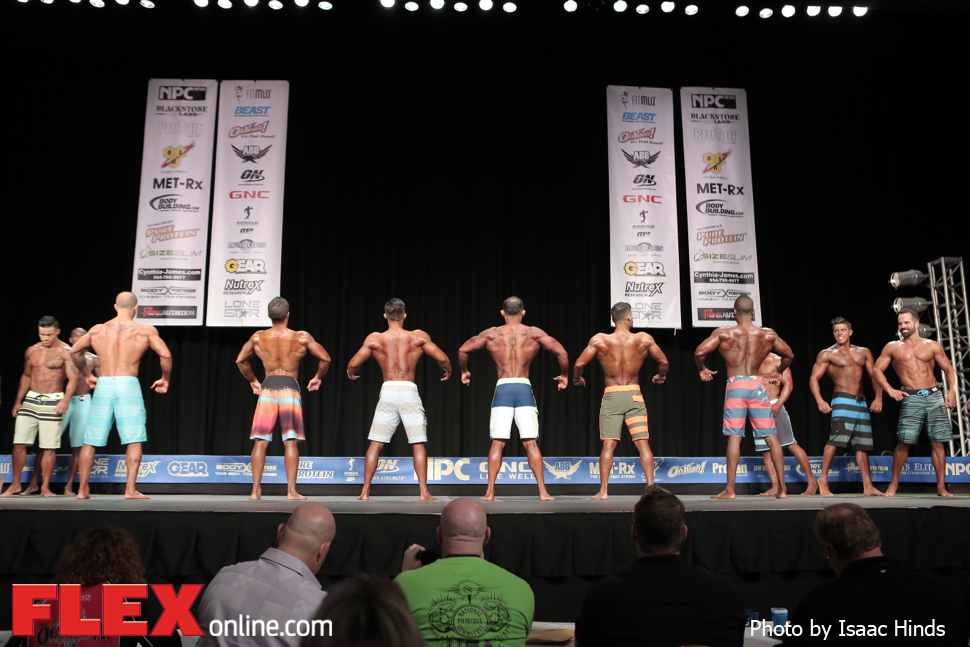 Comparisons - Men's Physique B - 2014 NPC Nationals | Muscle & Fitness