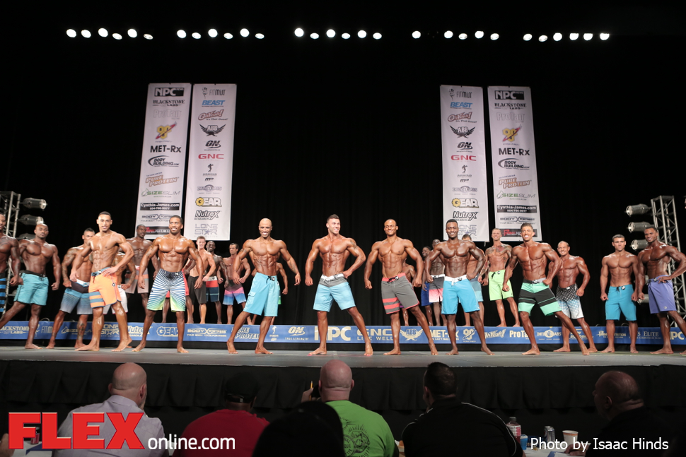 Comparisons - Men's Physique E - 2014 NPC Nationals | Muscle & Fitness
