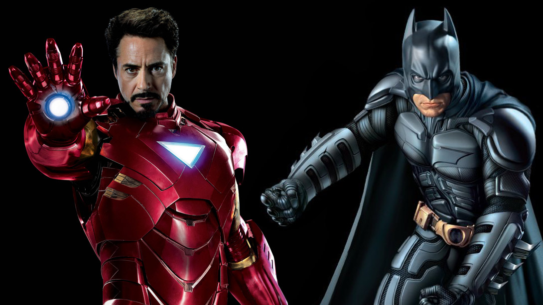 Iron Man Beating Up Batman