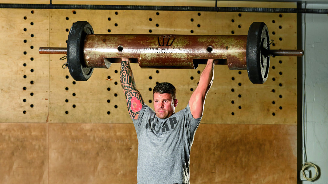 5-Minute Workout: Log Clean and Press | Muscle & Fitness