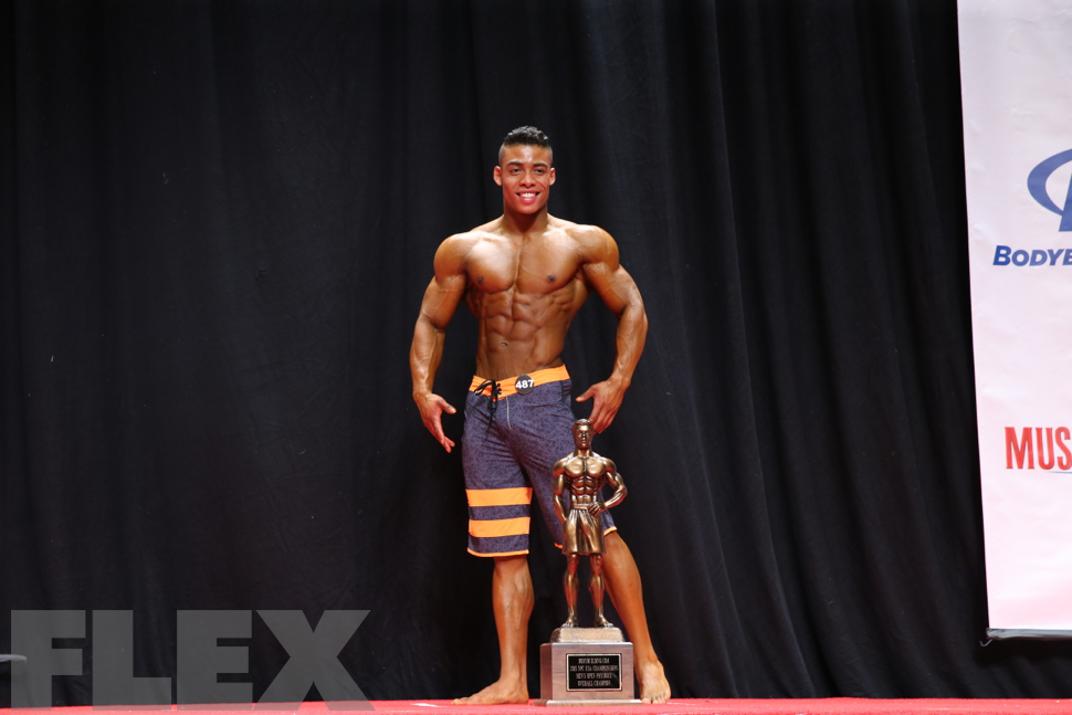 Ahmad DeGuzman - Men's Physique Overall - 2015 USA Championships | Muscle & Fitness