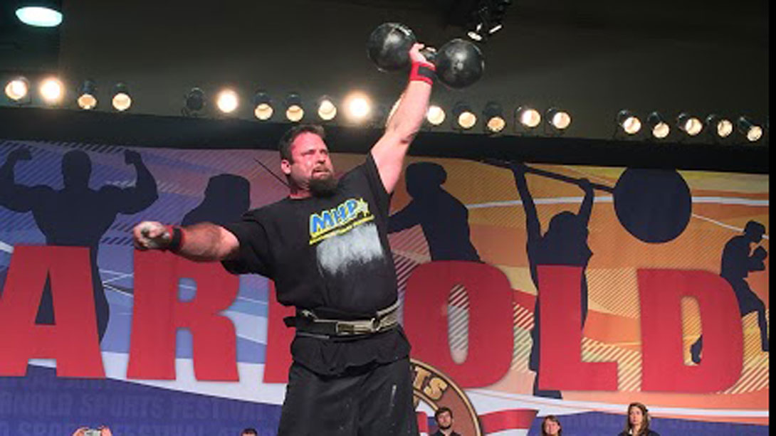 Strongman Mike Burke Has Crazy Grip Strength | Muscle & Fitness