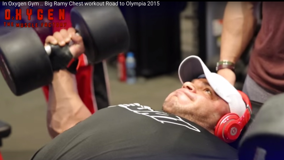 Big Ramy Trains Chest in Preparation for the 2015 Olympia | Muscle ...