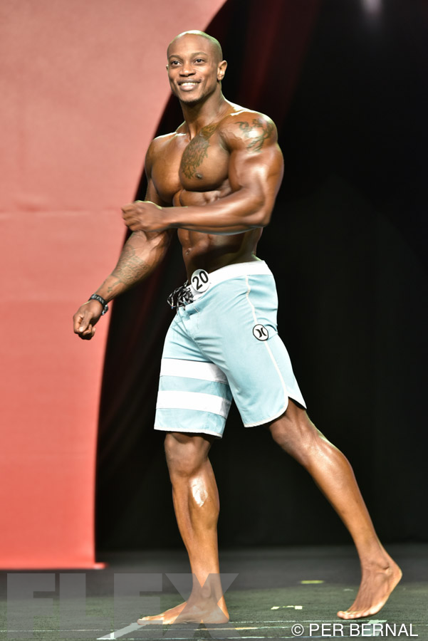 Brandon Hendrickson - Men's Physique - 2015 Olympia | Muscle & Fitness
