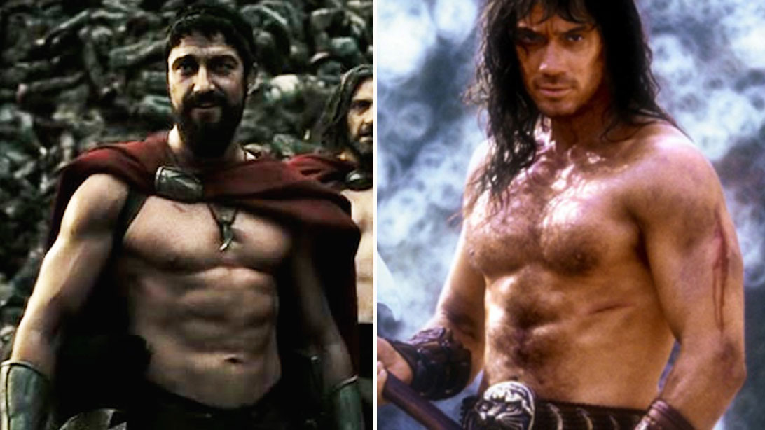 Gerard Butler Ripped