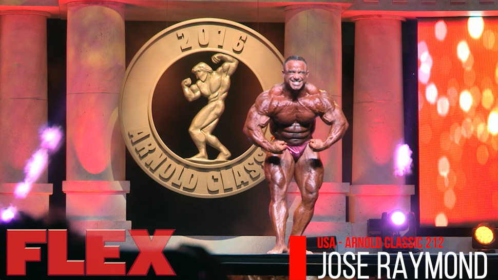 2016 Arnold Classic 212 Posing Routine: Jose Raymond | Muscle & Fitness