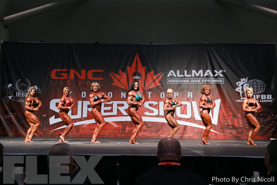 Women's Bodybuilding Comparisons - 2016 IFBB Toronto Pro Supershow ...