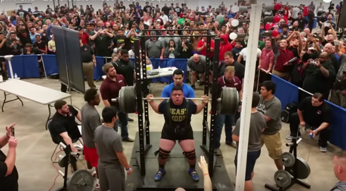 Strongest High School Football Player