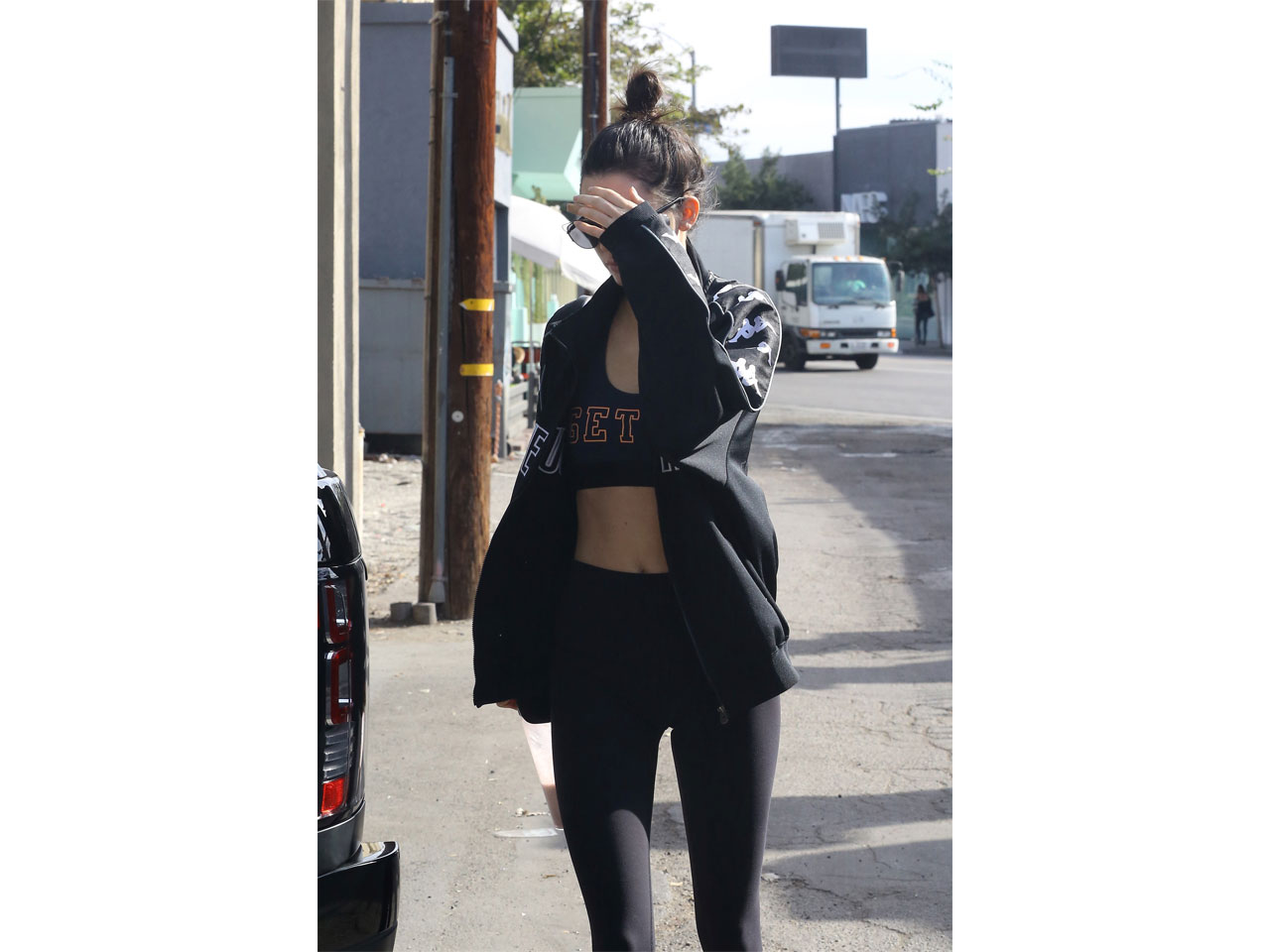Kendall Jenner Shows Off Her Post-Gym Body | Muscle & Fitness