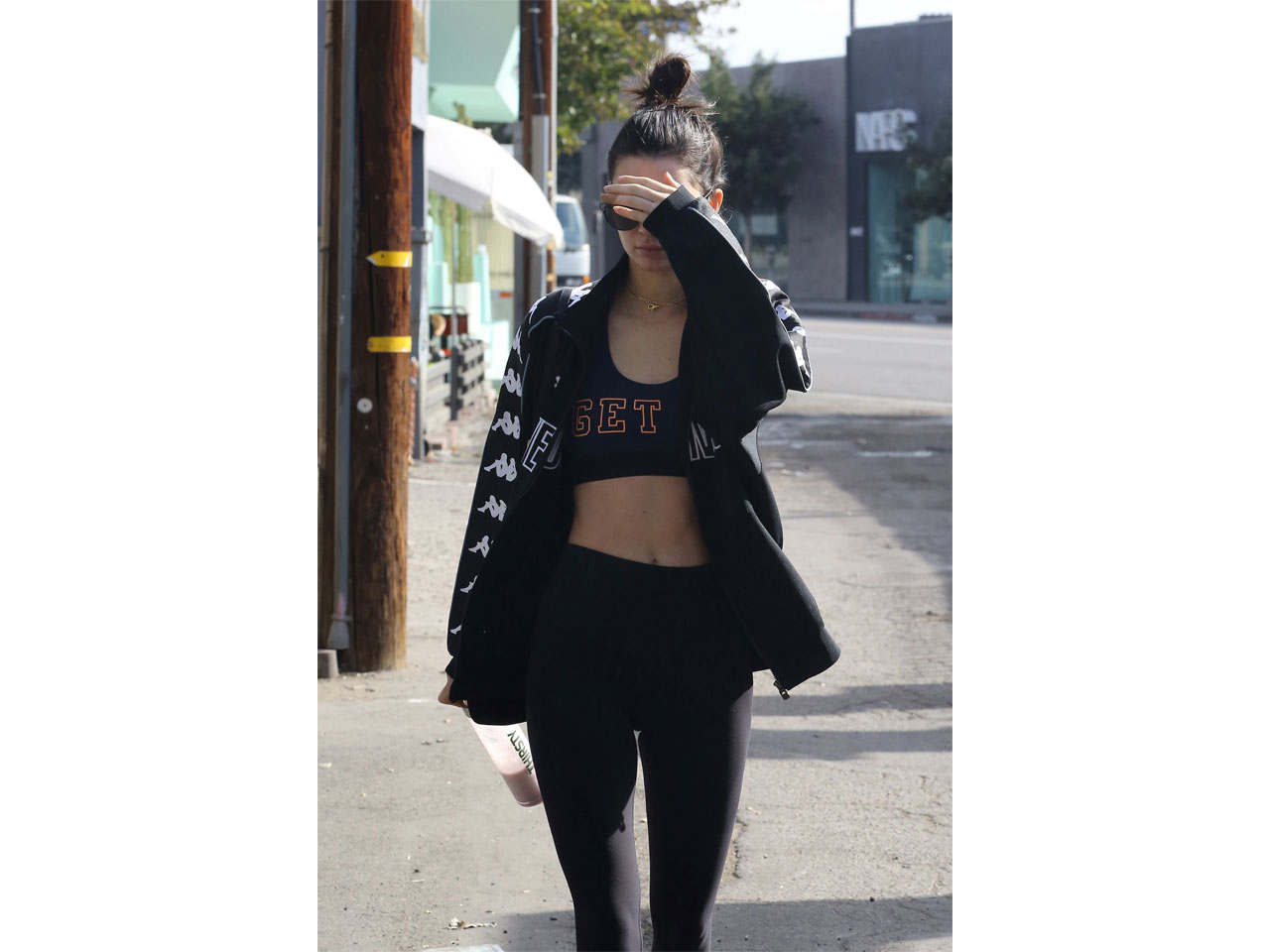 Kendall Jenner Shows Off Her Post-Gym Body | Muscle & Fitness