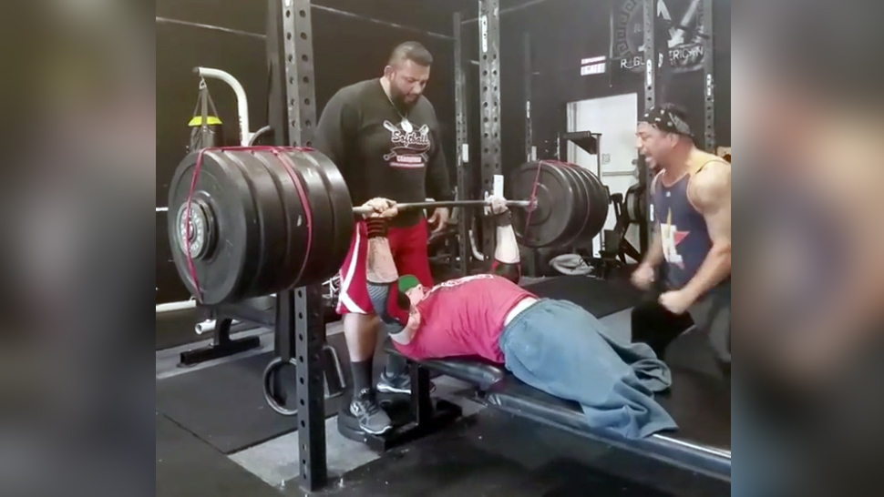 Fitness Trainer With No Legs Can Bench 475 Pounds | Muscle & Fitness