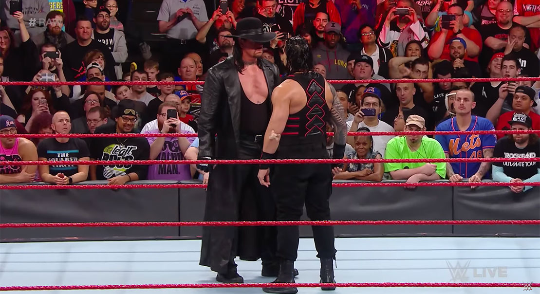 The Undertaker Returns to Raw In Time for Wrestlemania | Muscle & Fitness