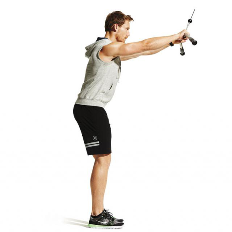 Cable Rope Pull Downs