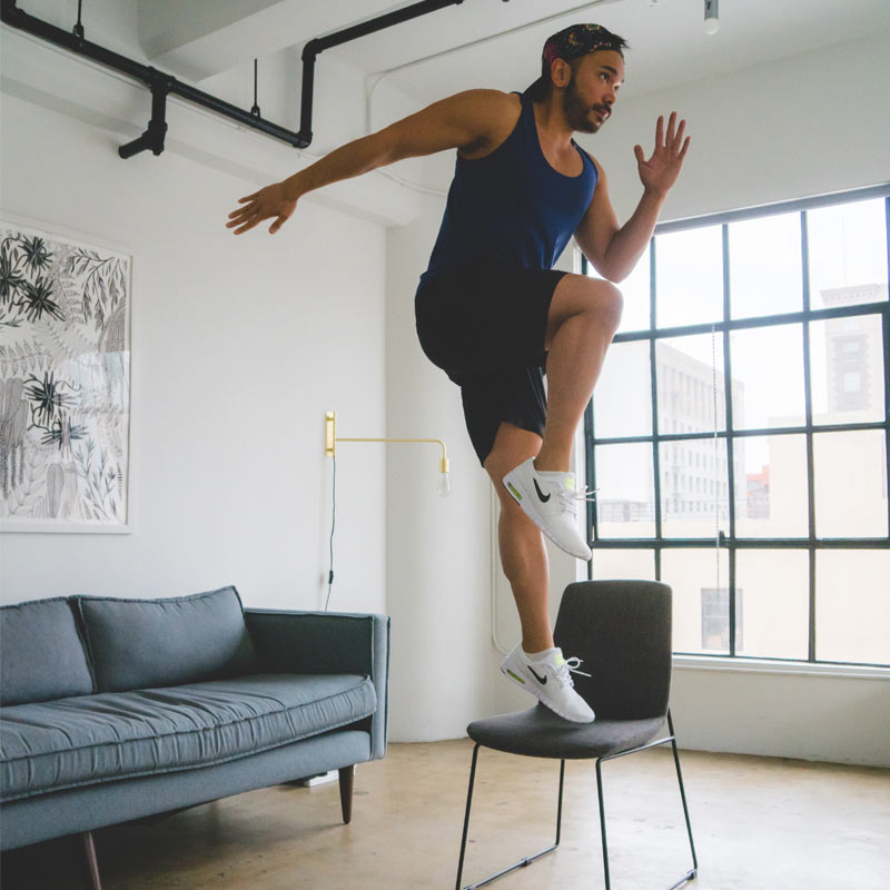 Chair Knee Driver Exercise Video Guide | Muscle & Fitness