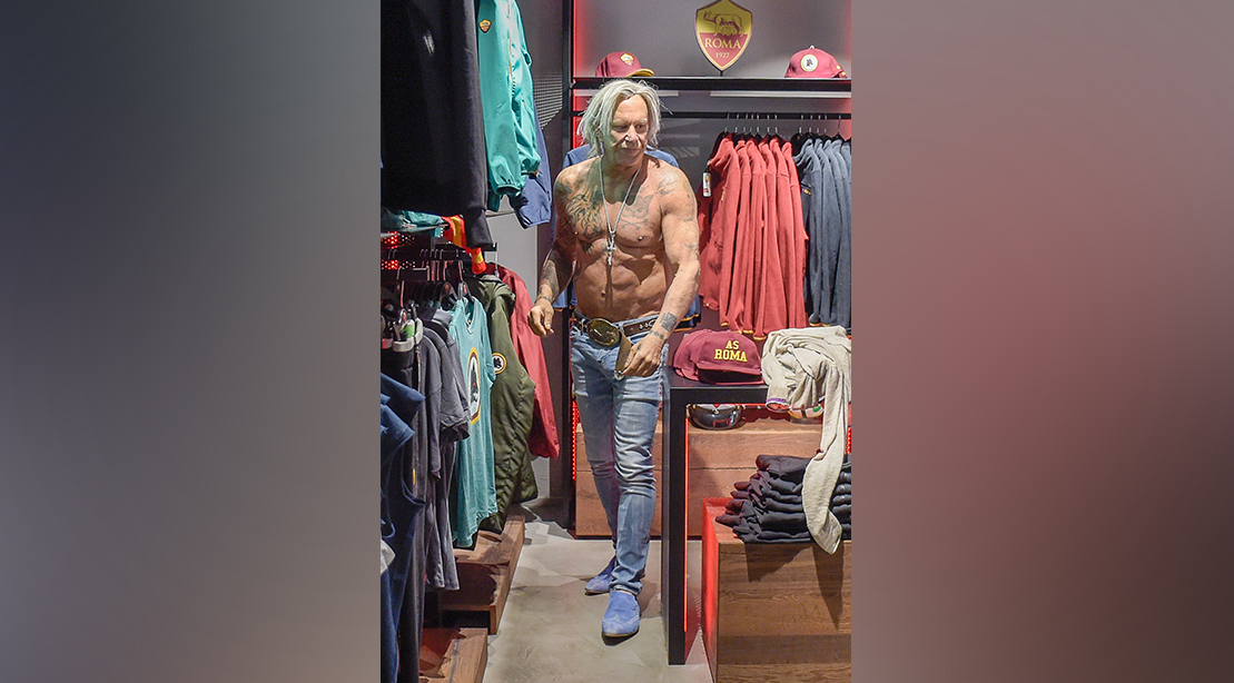 Mickey Rourke Physique