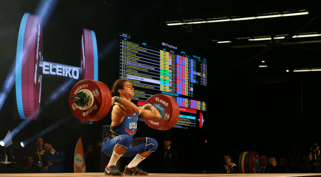 Harrison Maurus Wins First Weightlifting Medal for U.S. Men's Team in ...