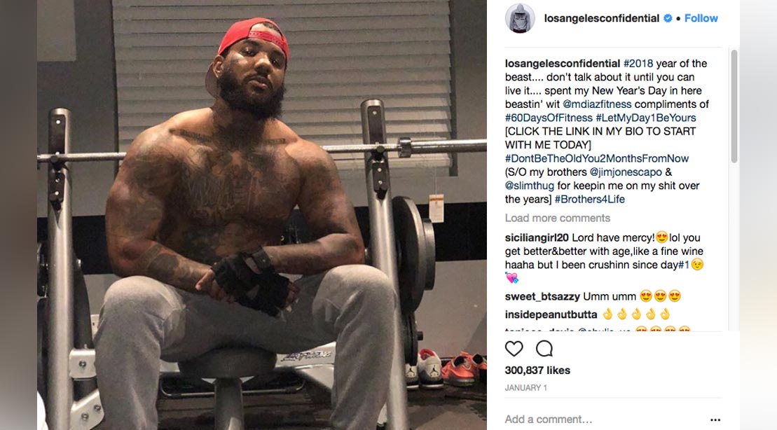 5 Times 'The Game' Proved He's Arguably The Most Jacked Rapper | Muscle ...