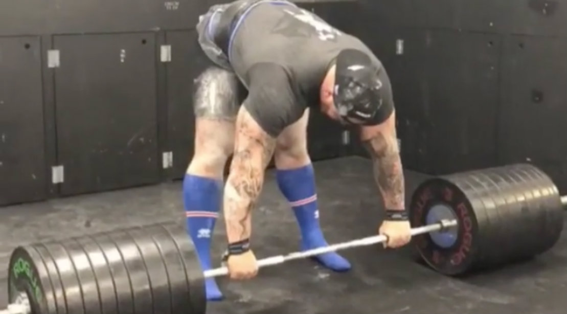 Watch: Thor Bjornsson Performs Monster, Bar-bending Deadlift | Muscle ...