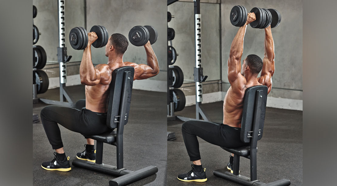 Seated Military Press Machine