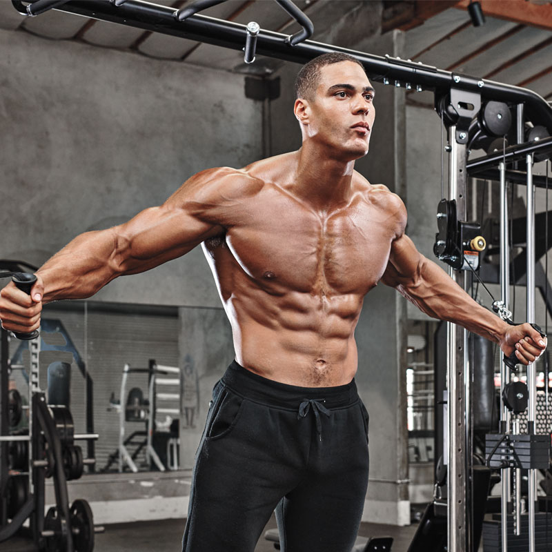 Cable Chest Flye Exercise Video Guide | Muscle & Fitness