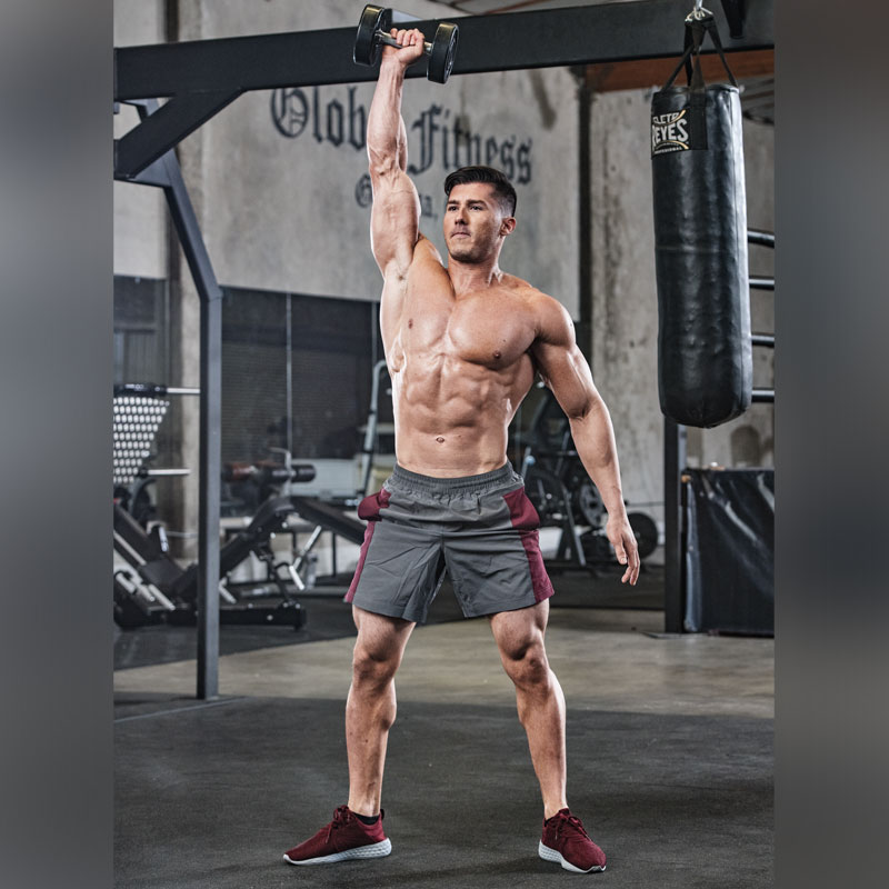 One-Arm Dumbbell Snatch Exercise Video Guide | Muscle & Fitness