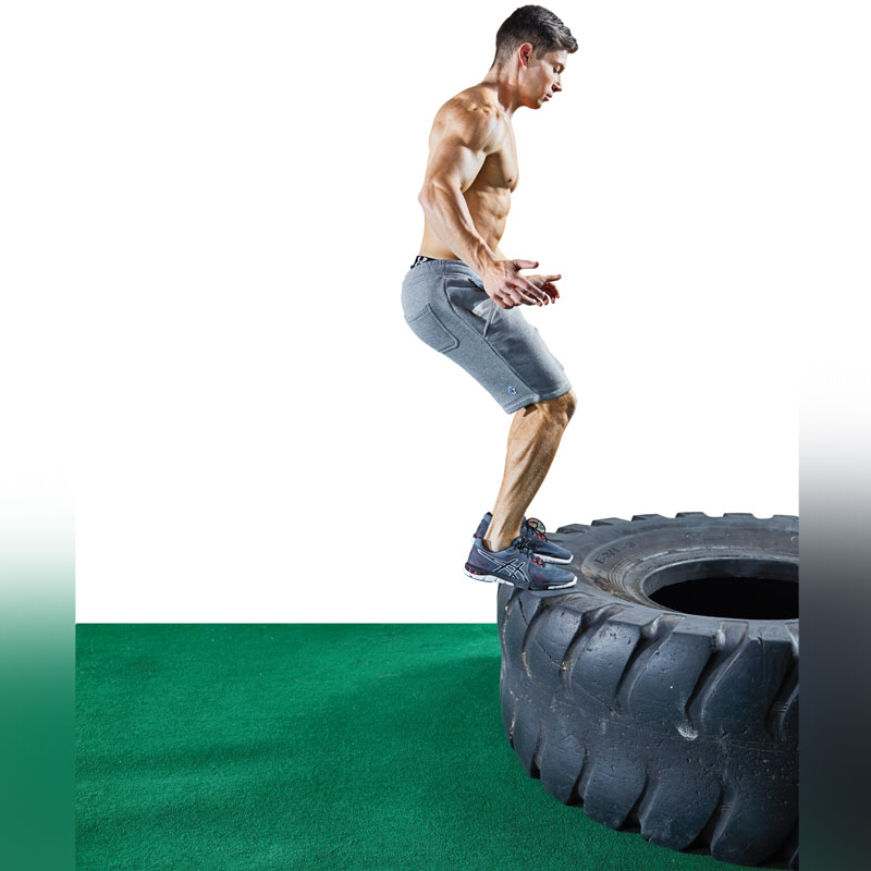 Tire Jump Exercise Video Guide | Muscle & Fitness