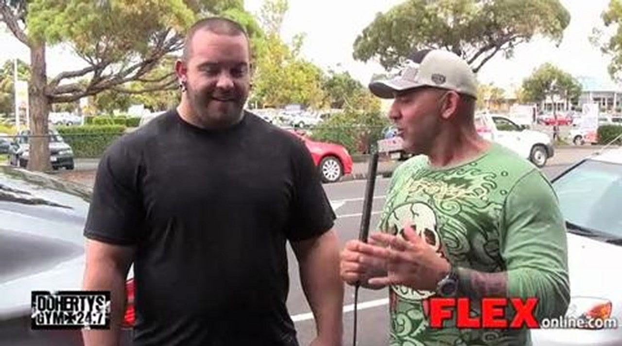 Strongman Mike Jenkins Interviewed by Tony Doherty | Muscle & Fitness