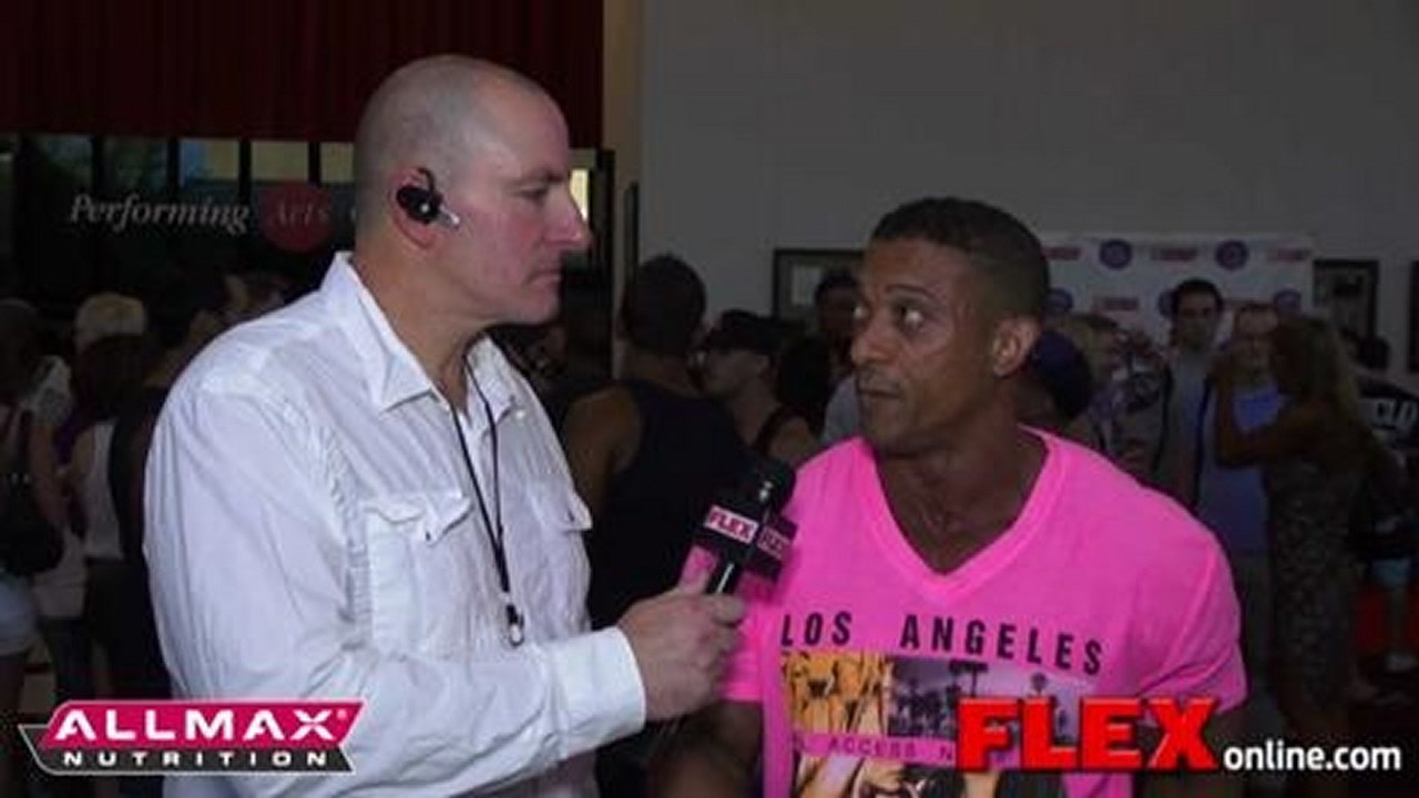 Chad Nicholls Interviews IFBB Pro Troy Alves at the 2012 USA's | Muscle ...