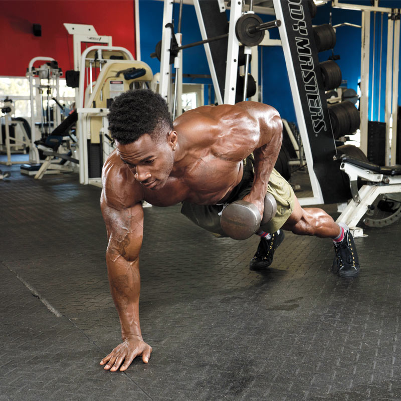 One-Arm Plank To Row Exercise Video Guide | Muscle & Fitness