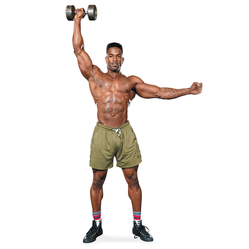 One Arm Dumbbell Shoulder Press