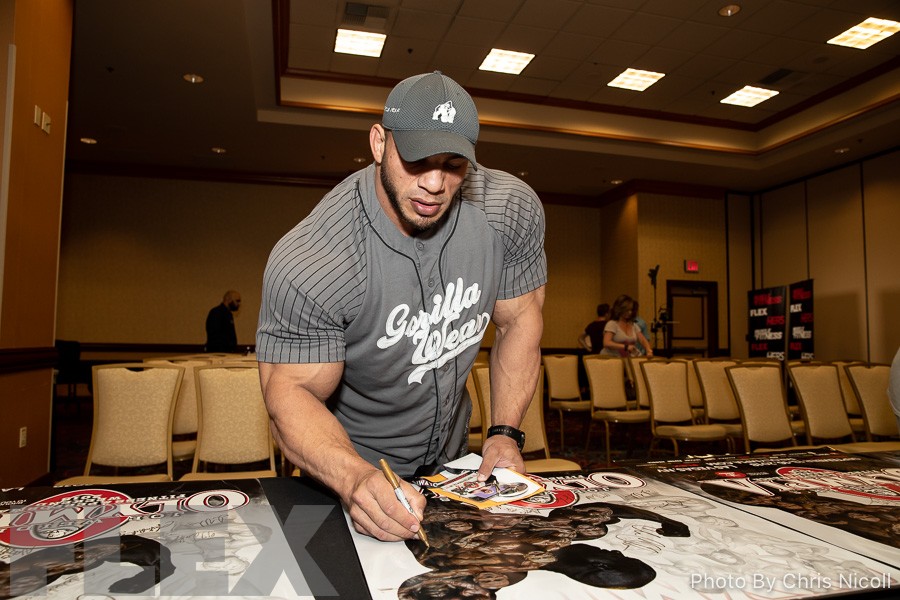 2018 Mr. Olympia Athlete Meeting | Muscle & Fitness