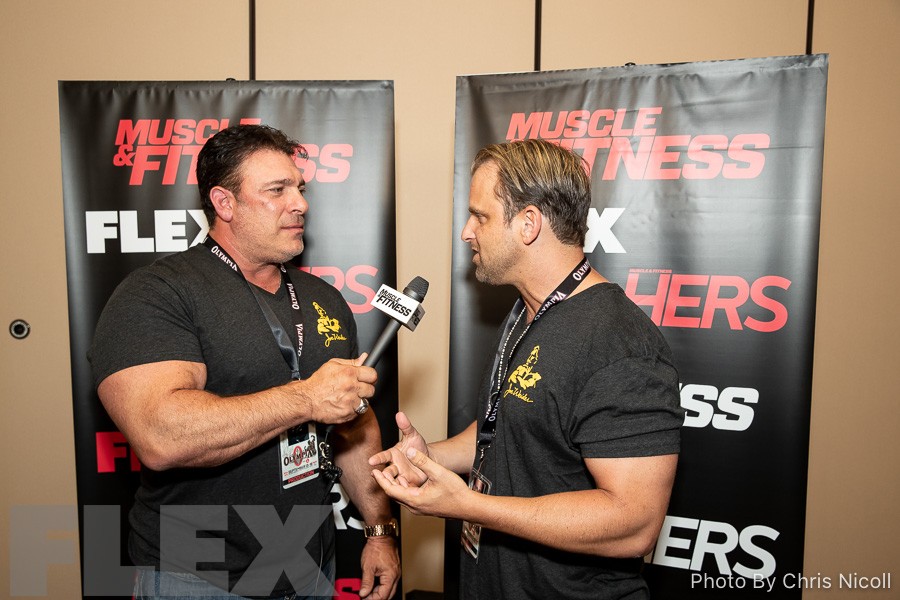 2018 Mr. Olympia Athlete Meeting | Muscle & Fitness