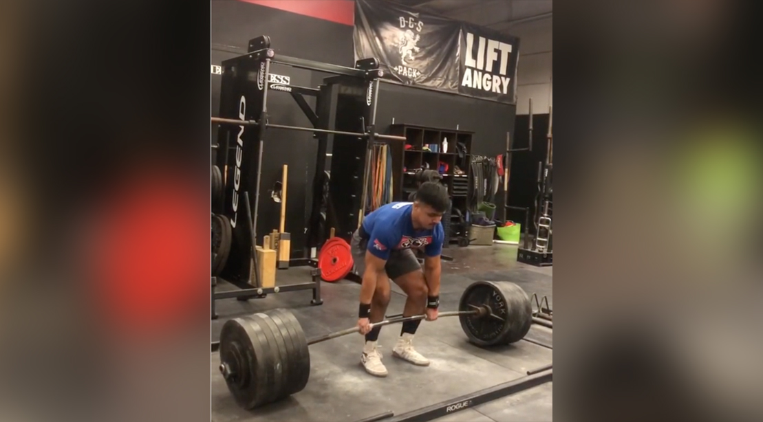 Keith Correa Deadlifted Nearly 5 Times His Bodyweight | Muscle & Fitness