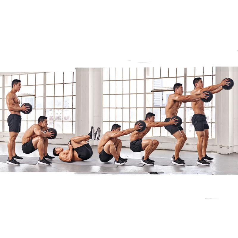 Roll Ups Exercise