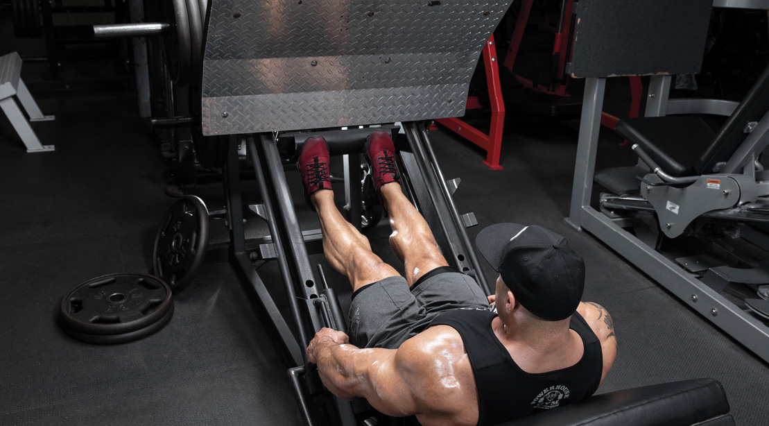 Leg Press Calf Raise Exercise Video Guide | Muscle & Fitness