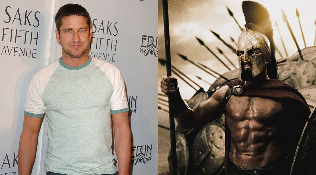 Gerard Butler 300 Body Transformation