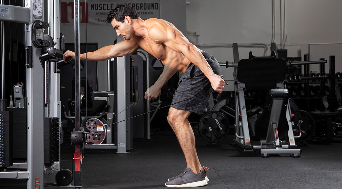 Cable Kickbacks Triceps