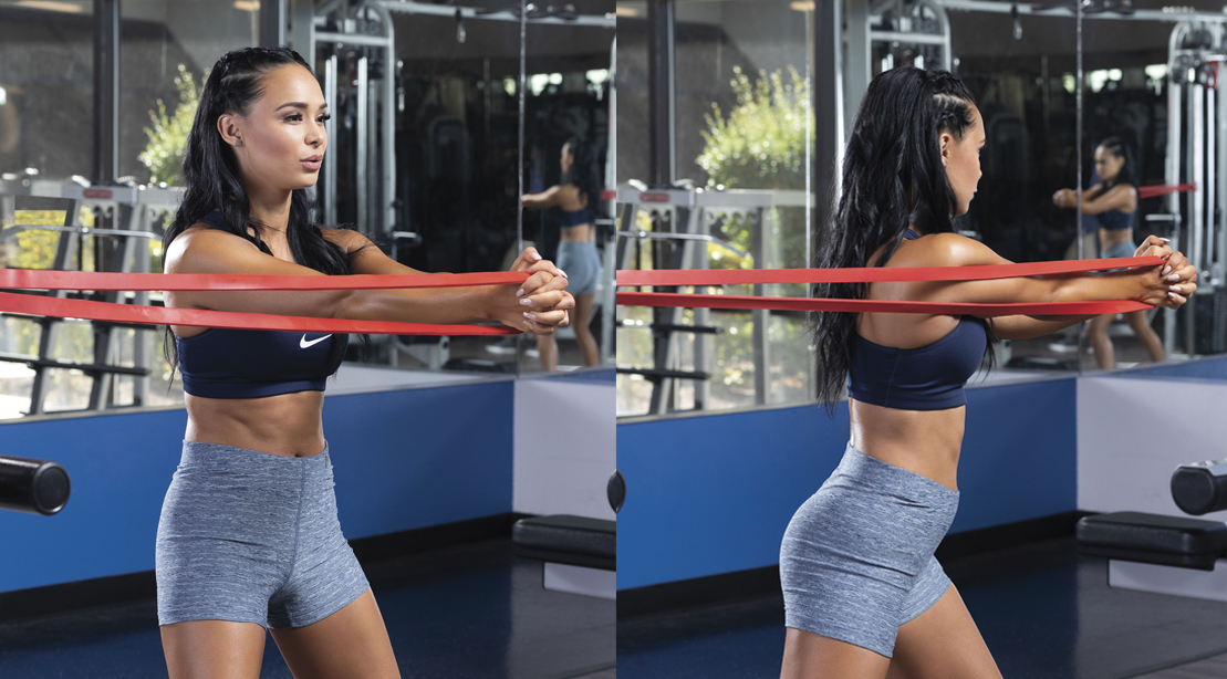 Banded Trunk Rotation Exercise Video Guide | Muscle & Fitness