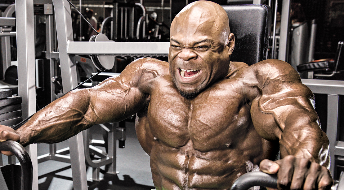 Kai Greene Back Relaxed